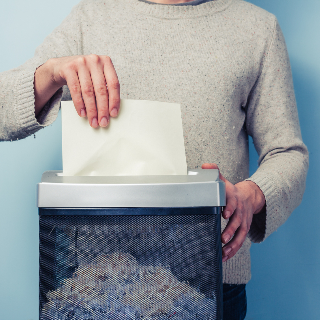 Varför är det viktigt att gallra dokument?